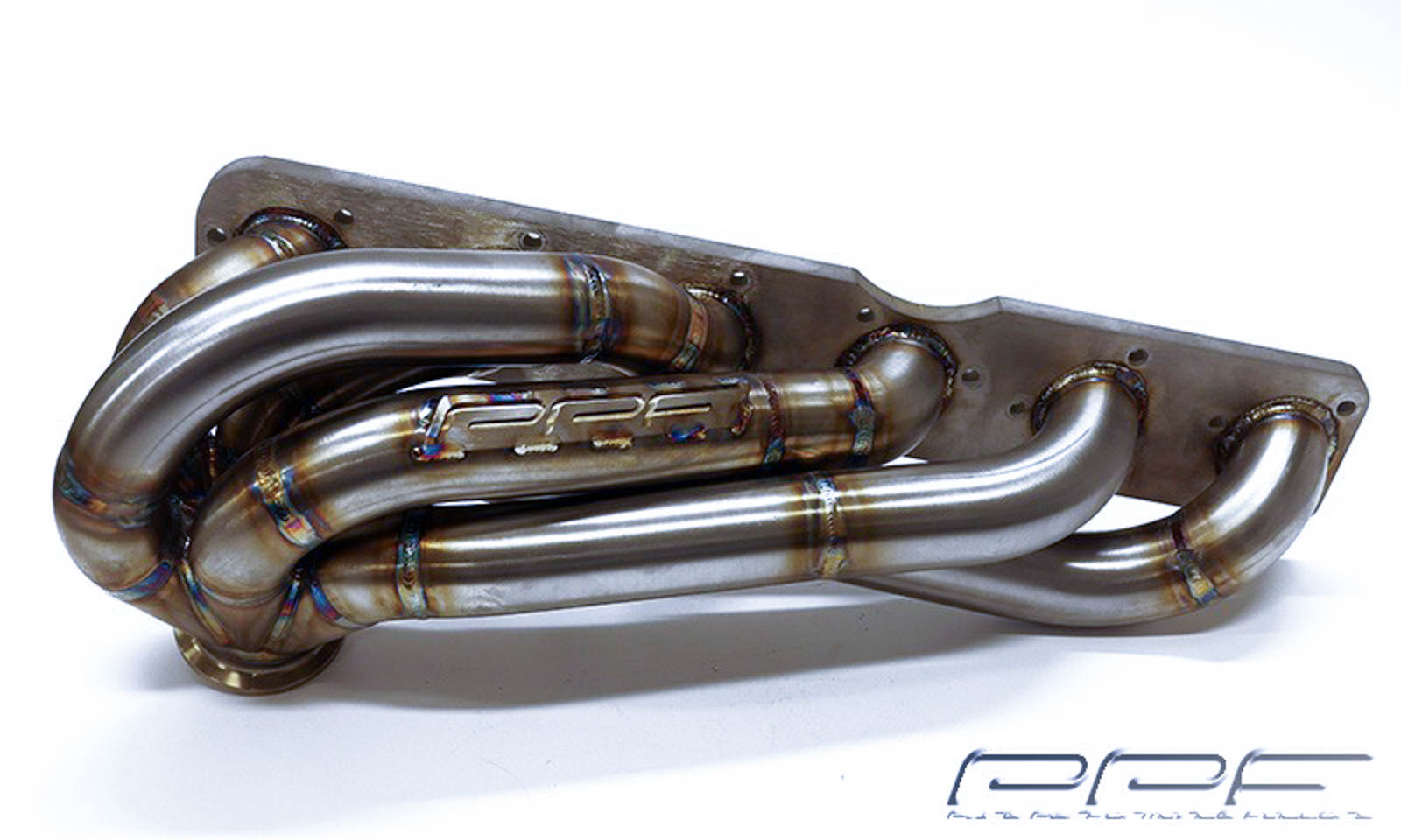 BMW S54 stainless turbo manifold (Low mount) - Pure Performance Factory